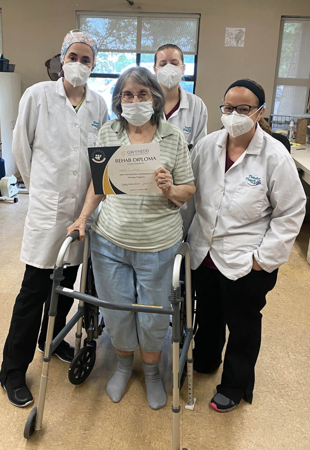 Rehabilitation Success! - Gwynedd Healthcare and Rehabilitation Center